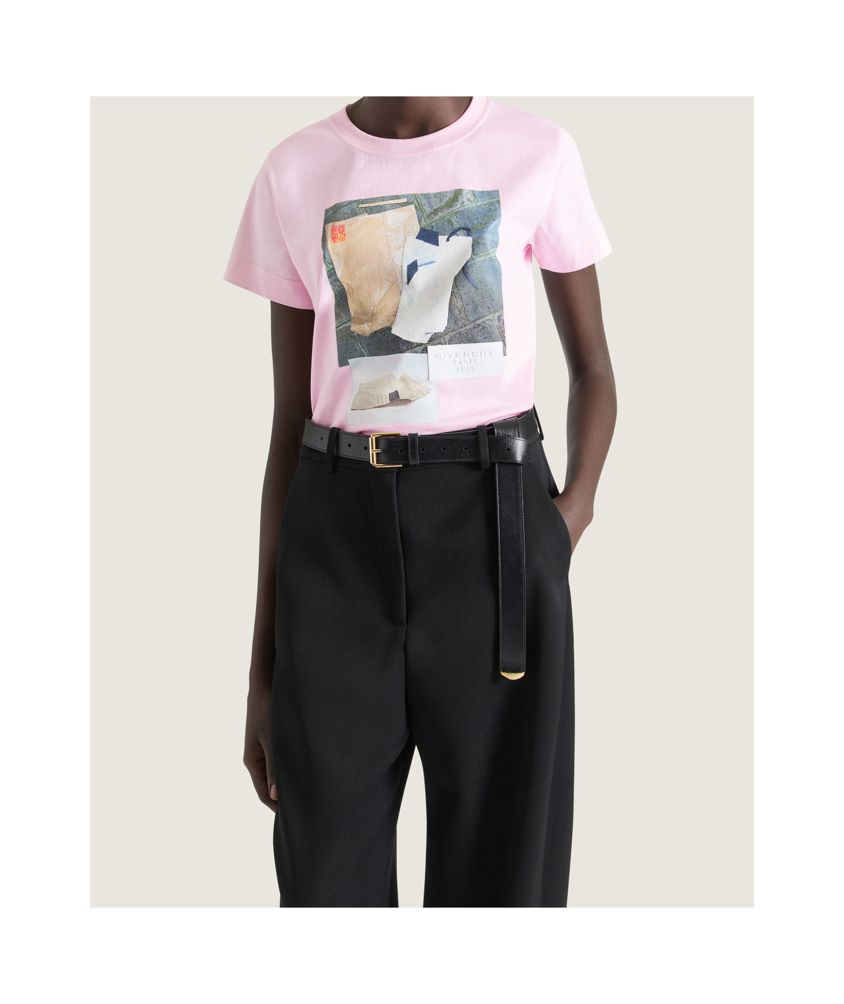 GIVENCHY Givenchy Cotton T-Shirt with Archive Print